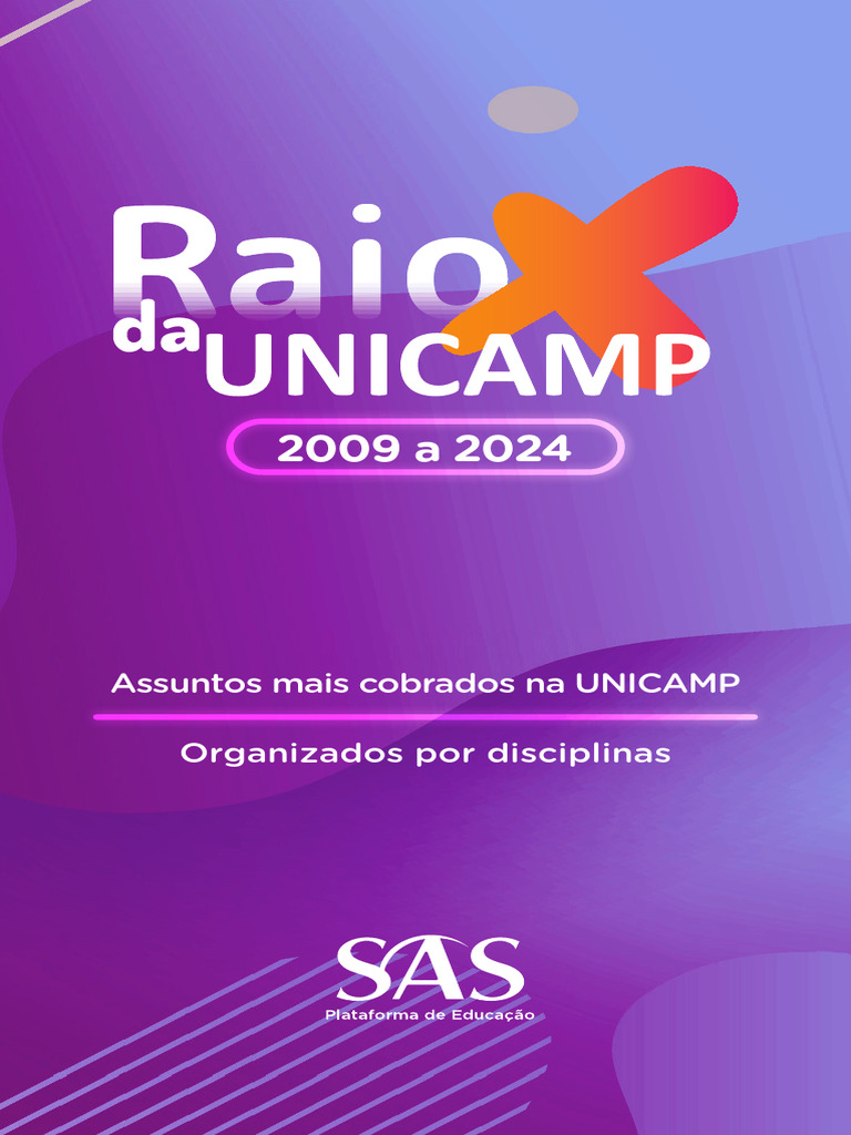 Raio X UNICAMP - 2024 | PDF