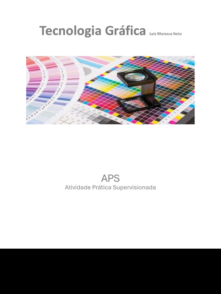 APS Tecnologia Grafica 2024 2 | PDF