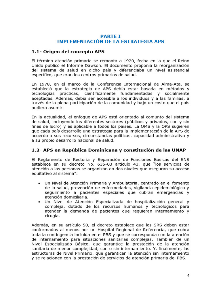 Tema #1 ATENCIÓN PRIMARIA EN SALUD (APS) | PDF | Hospital | Ciencias sociales