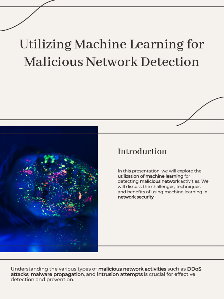 Wepik Utilizing Machine Learning for Malicious Network Detection 20240229172259DyCt | PDF