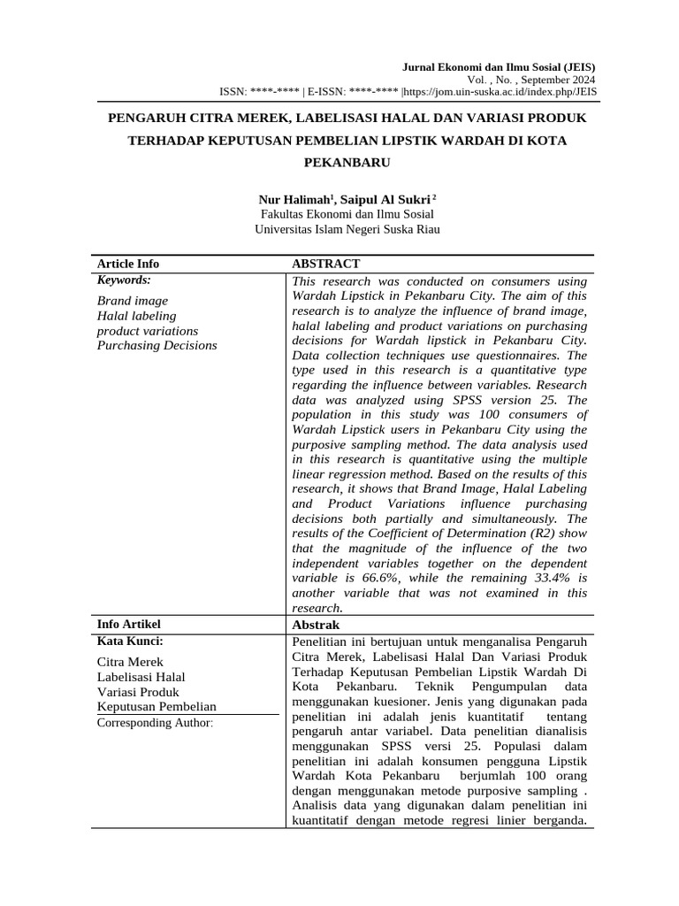 Jurnal Nur Halimah New | PDF