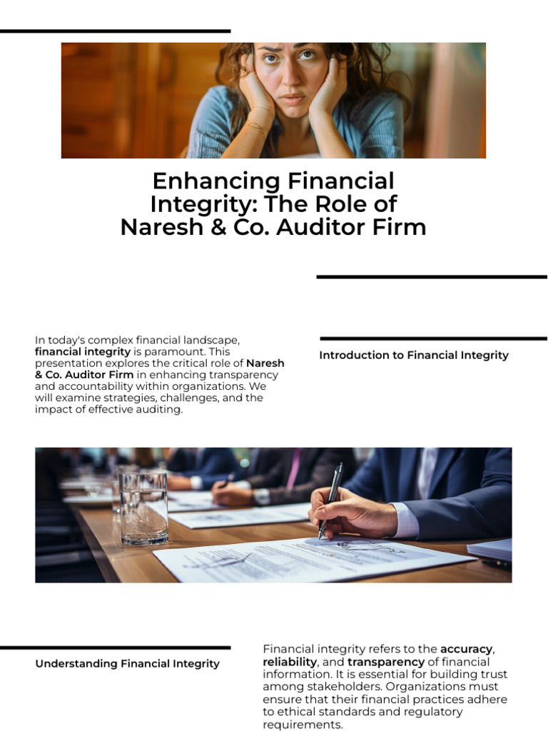 Slidesgo Enhancing Financial Integrity The Role of Naresh Co Auditor Firm 20240821032833sSrR ...