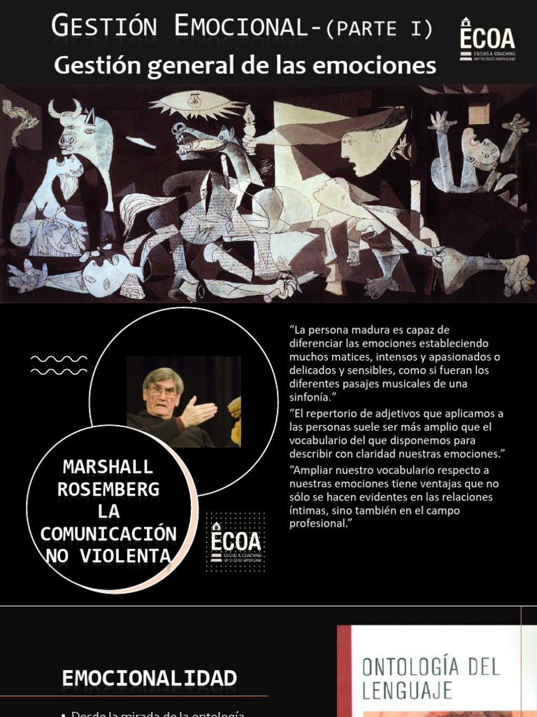 5 Gestión Emocional I - Gestión General de Las Emociones | PDF