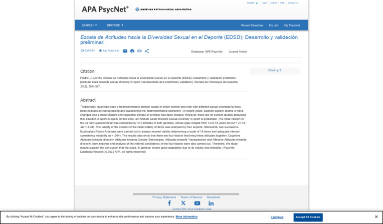 Psycnet Apa | PDF