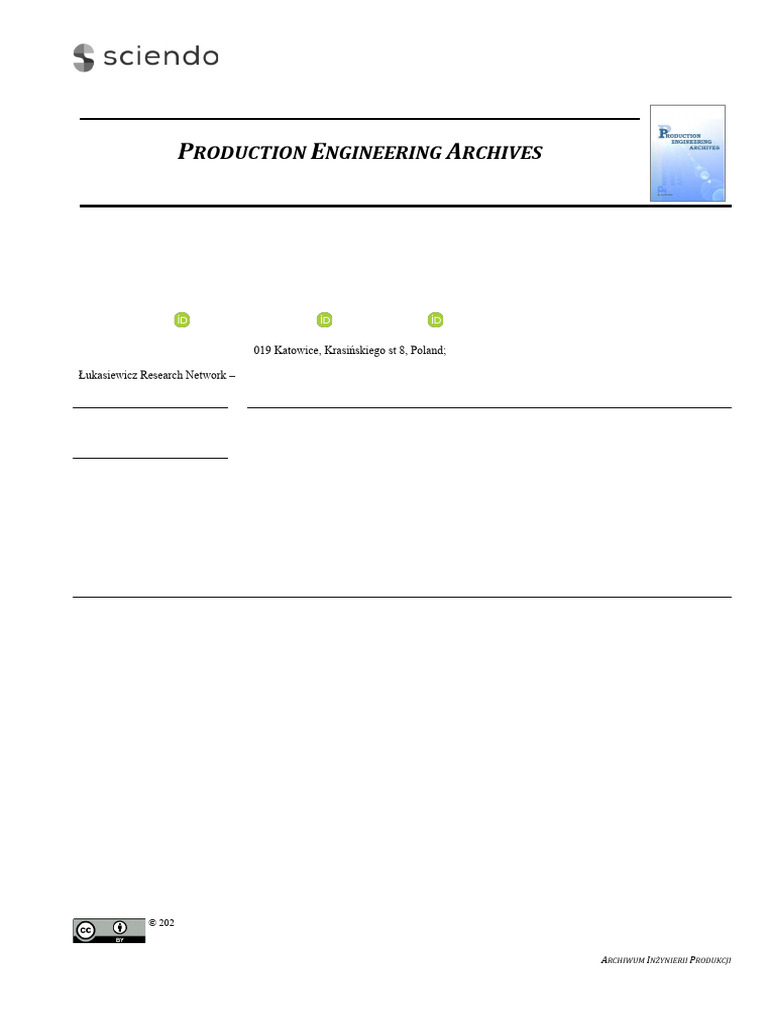 Analysis of The Impact of The 5S Tool and Standardization On The ...