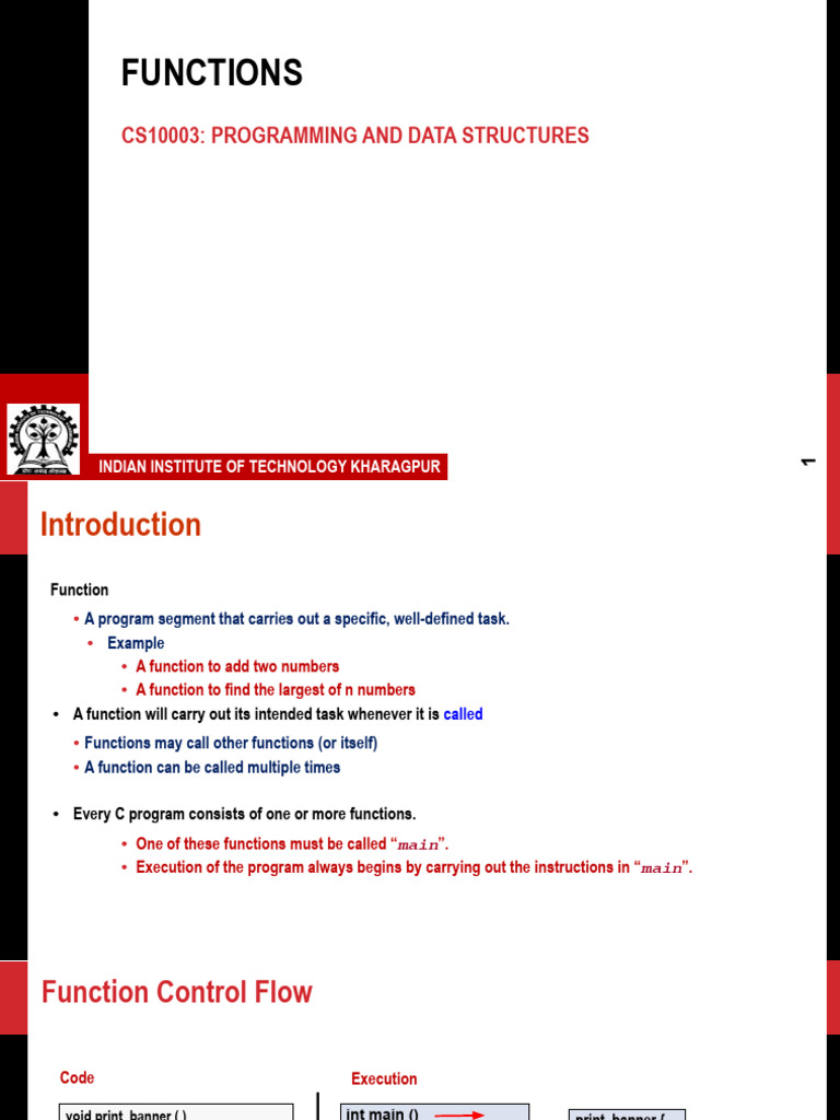04-Functions Pds | PDF