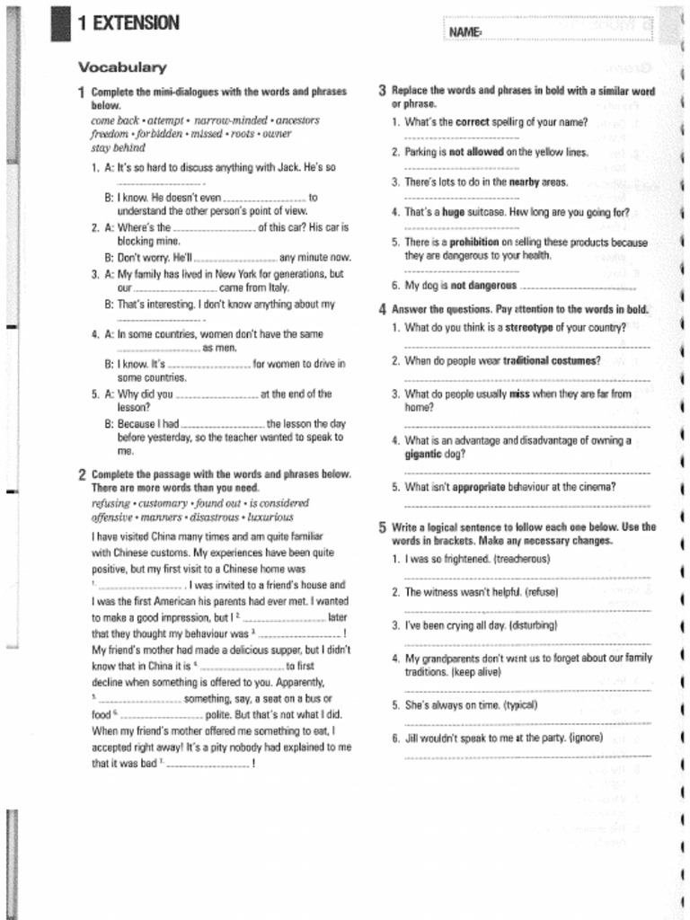 2º BTO. Extension | PDF