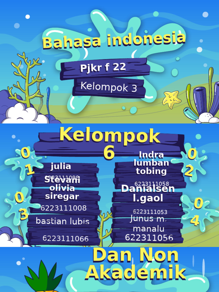 Bahasa Indonesia Kel 3 PJKR f22 | PDF