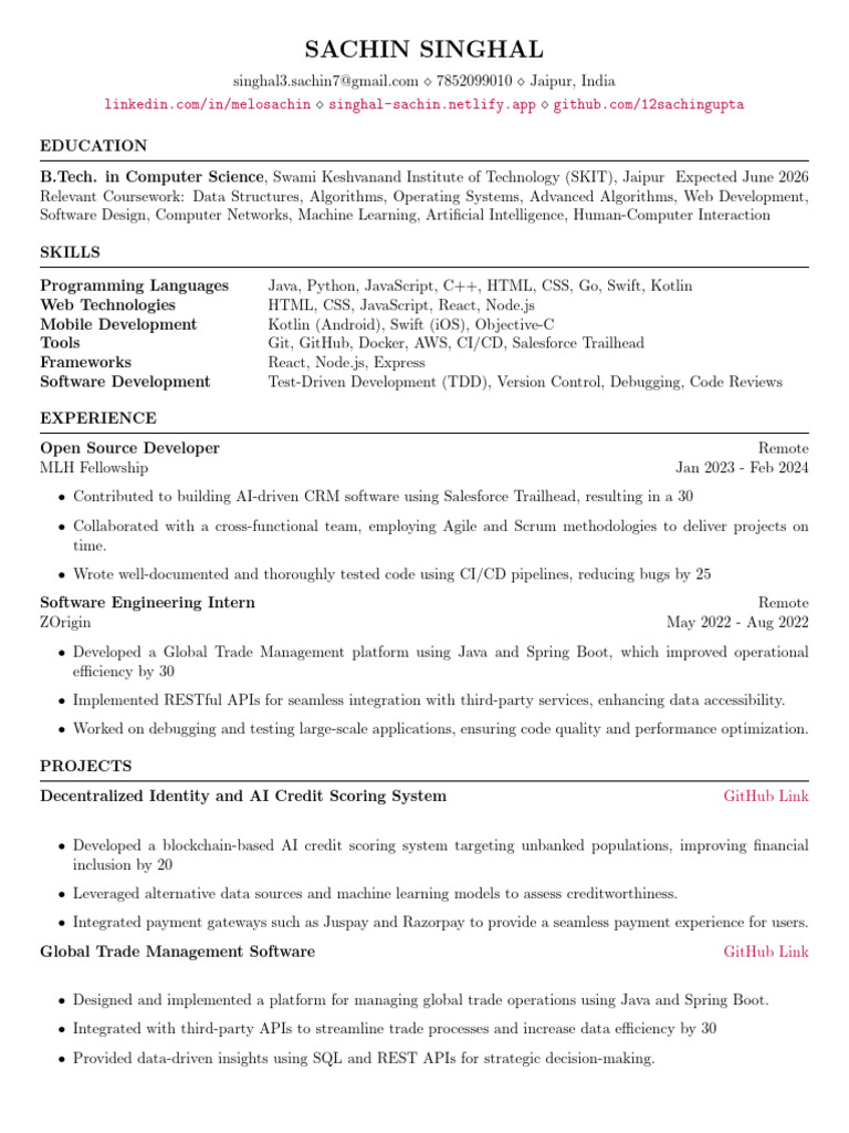 FAANGPath Simple Template 4 | PDF