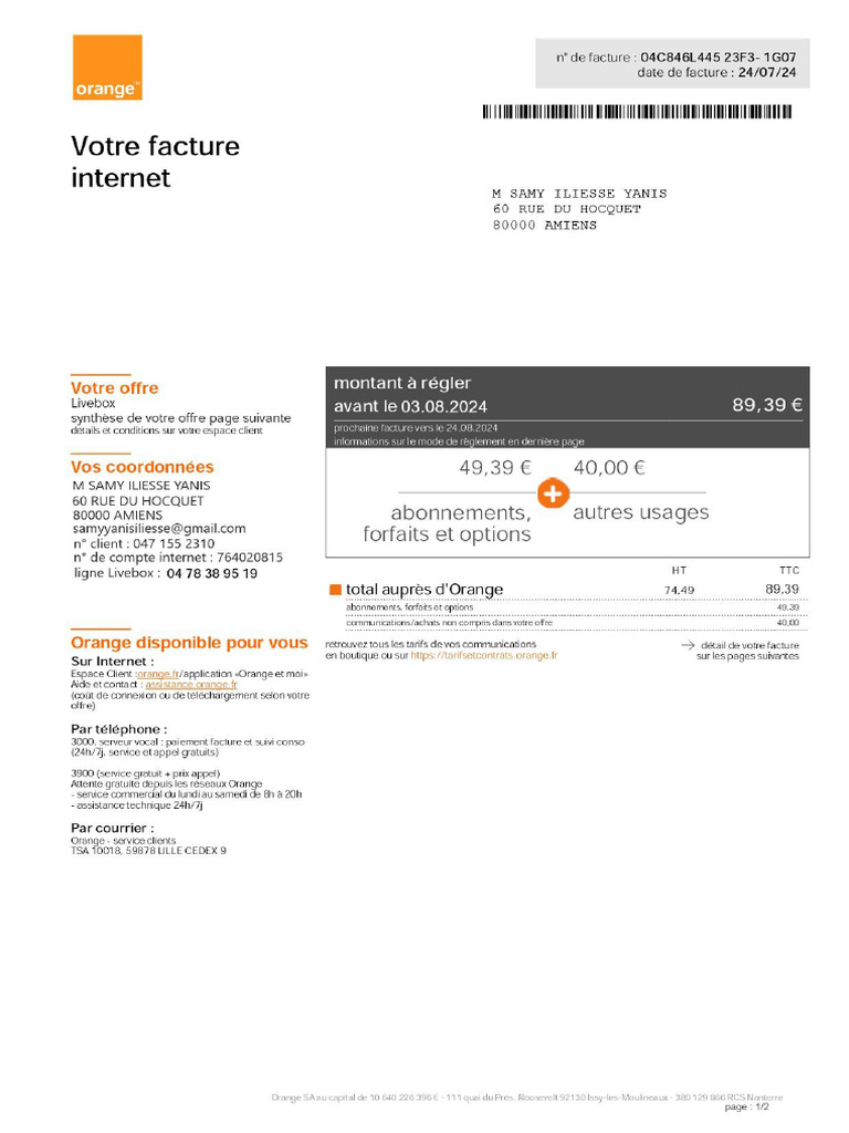 facture_Orange_2024-07- | PDF