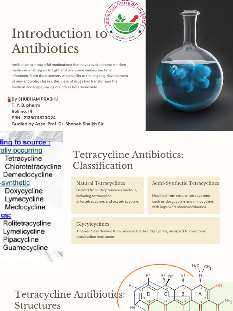 Introduction-To-Antibiotics - PPTX 20241016 231847 0000 | PDF
