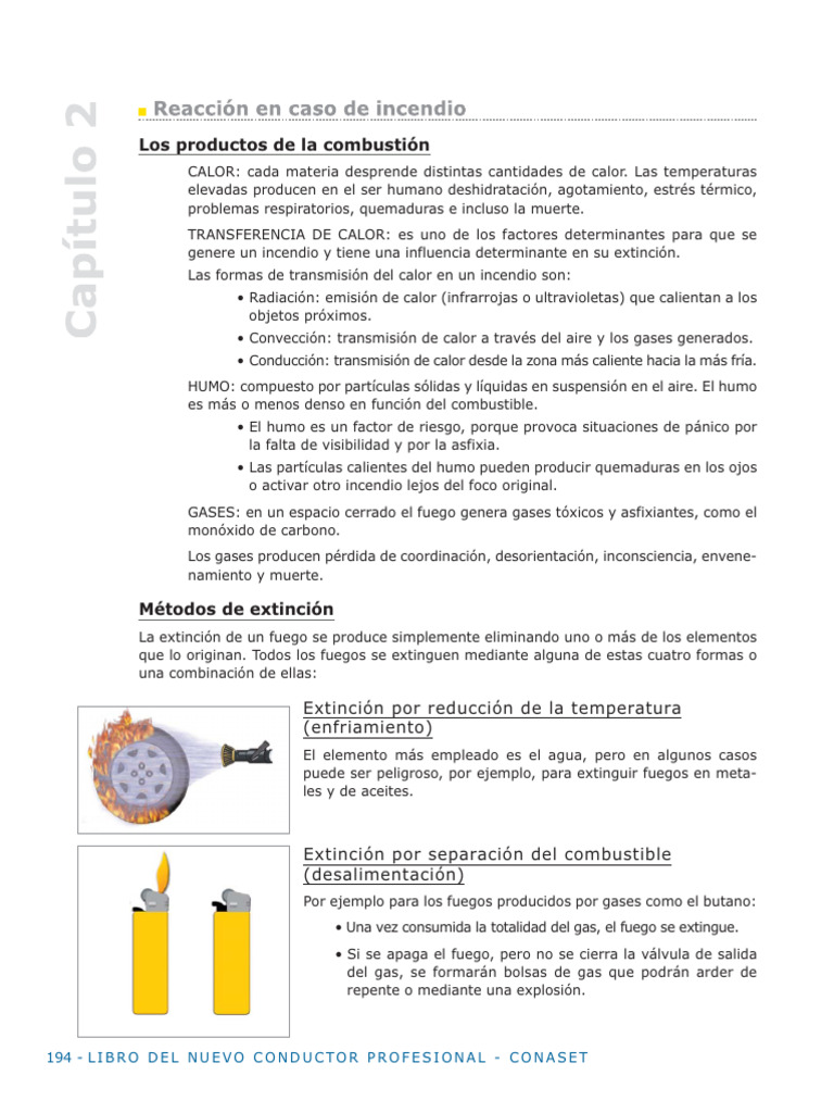 Manual - Combate de Incendios - El Fuego | PDF