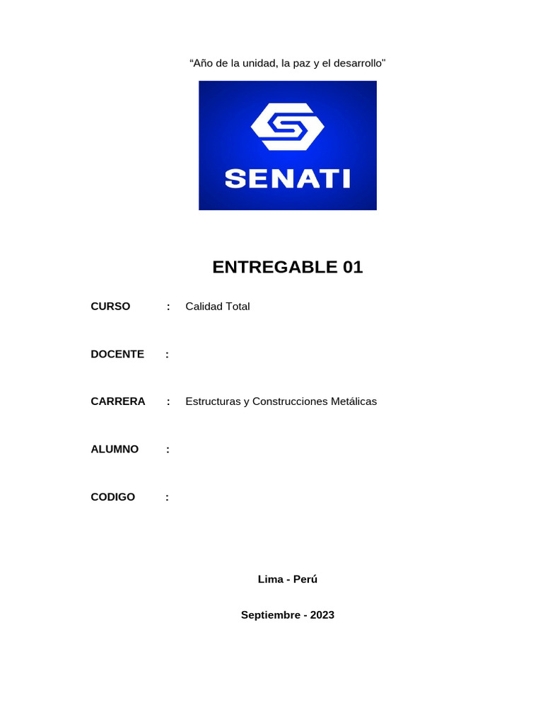 Entregable 01 | PDF