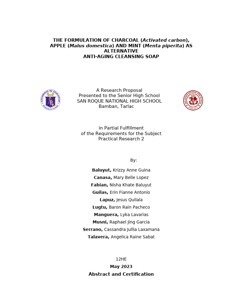 SAMPLE-FORMAT-RESEARCH-PAPER-INVESTIGATORY | PDF