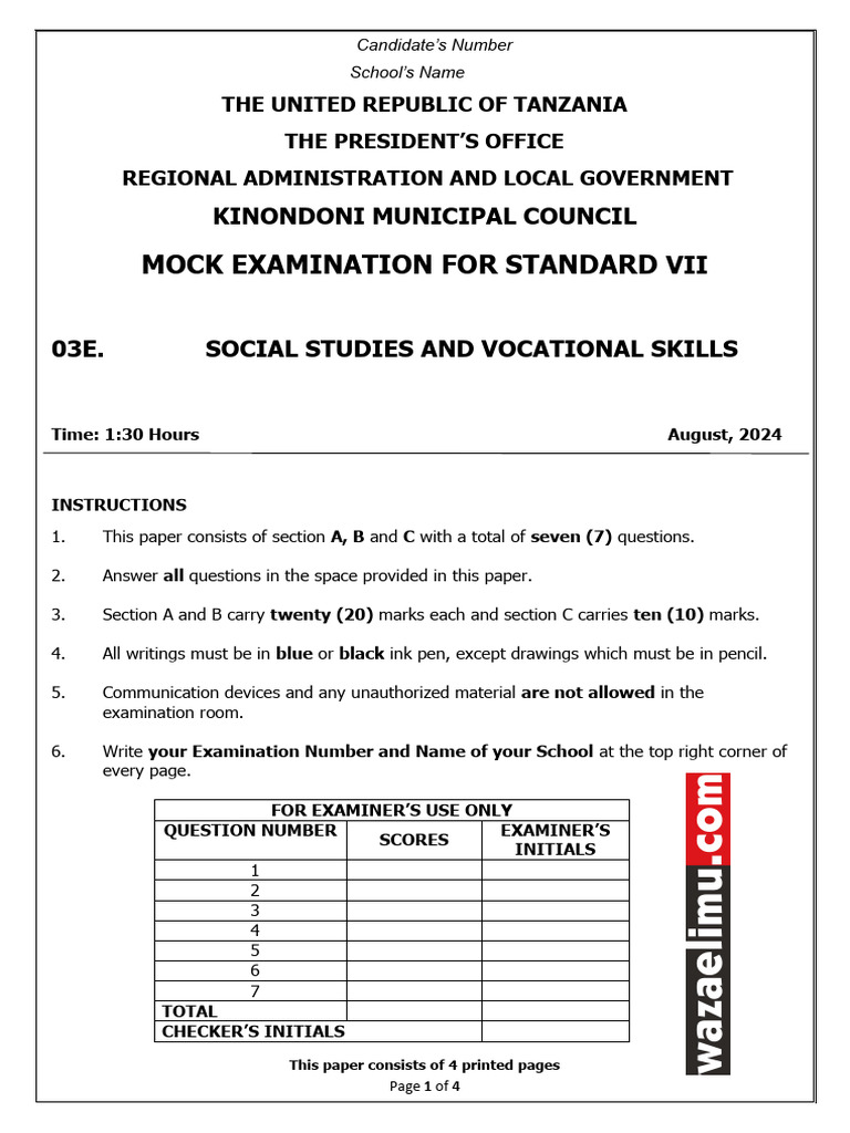 SOCIAL STUDIES | PDF
