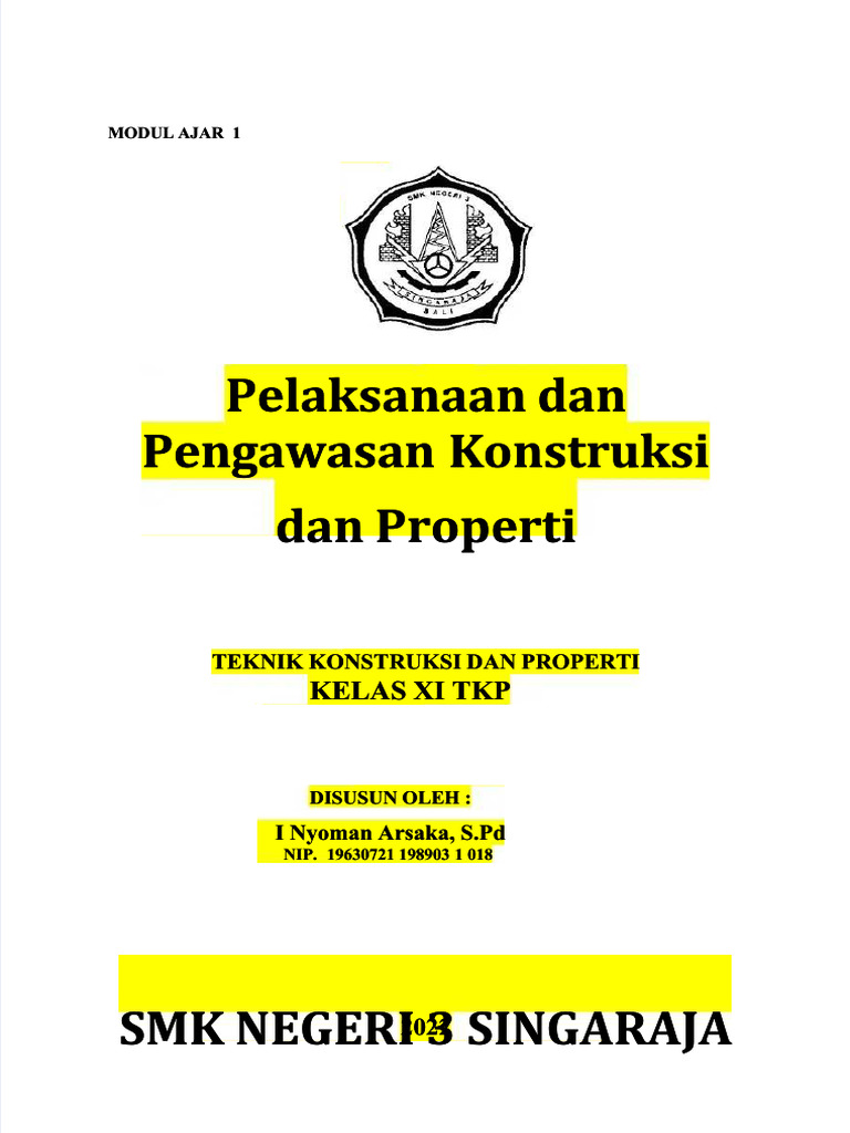 PDF Modul Ajar Epelaksanaan Xi BKP Compress | PDF