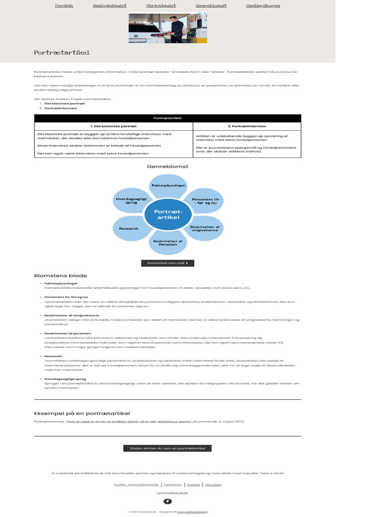 Portrætartikel - Indidansk | PDF