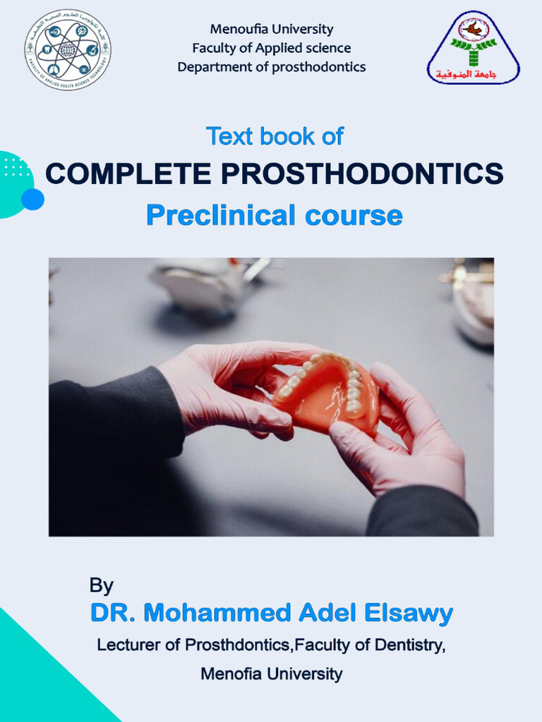 Technology of Complete Prosthodontics | PDF
