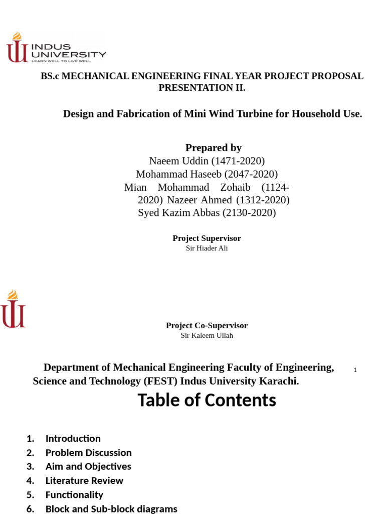 FYP Presentation II | PDF