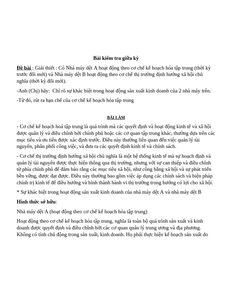 Bài Ktra LSĐ (Gi A Kì) | PDF