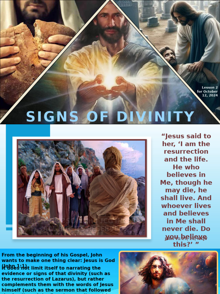 Signs of Divinity | PDF