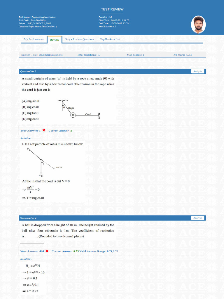 Engineering Mechanics | PDF