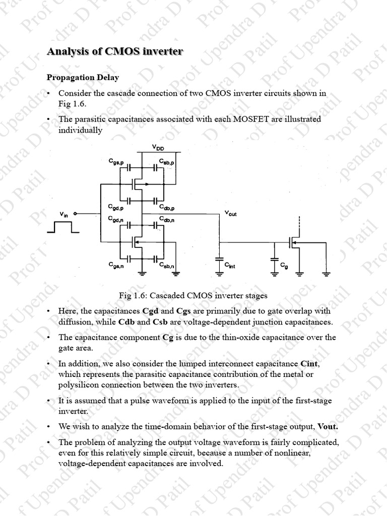 2.4 Analysis of CMOS Inverter v20240813 | PDF