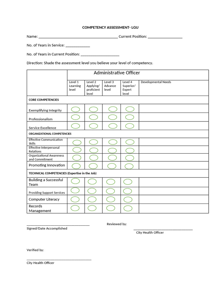 Administrative Officer - LGU | PDF