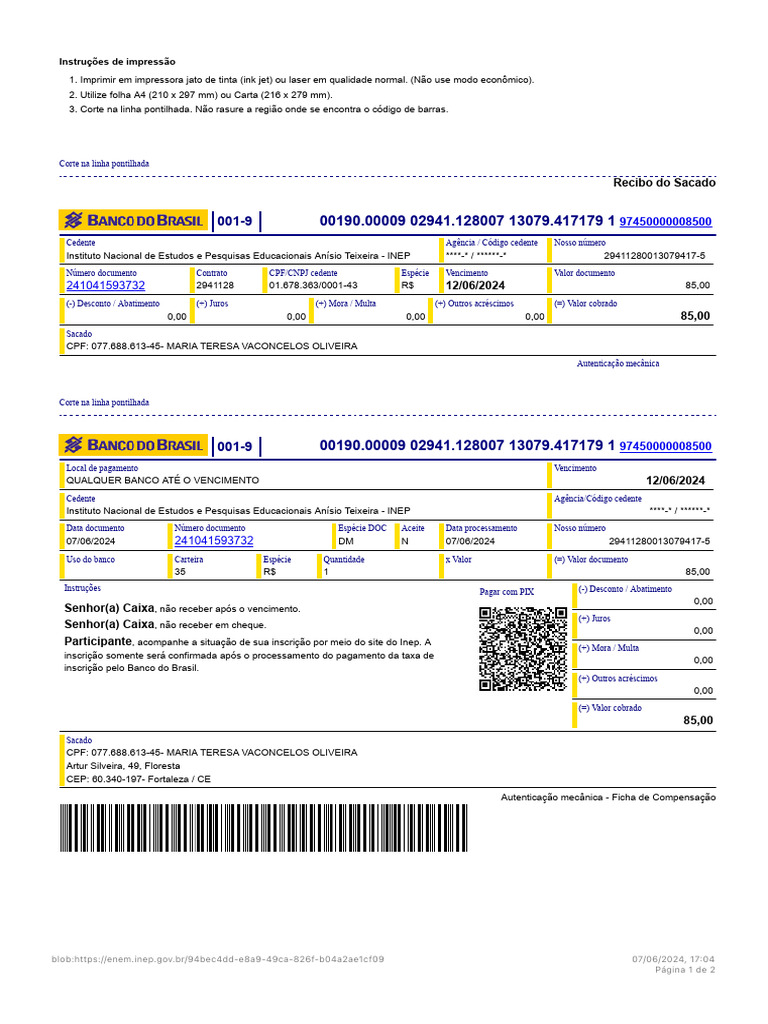 Boleto | PDF