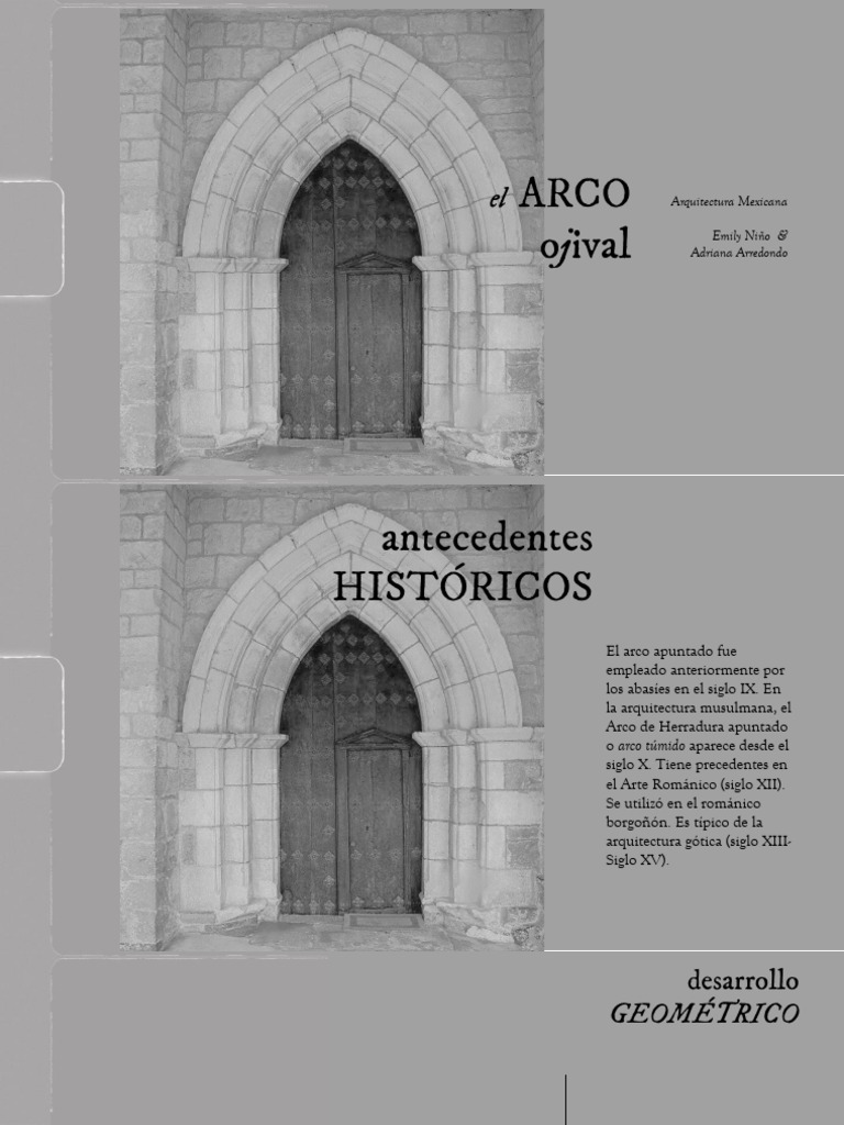 El arco ojival y sus características | PDF