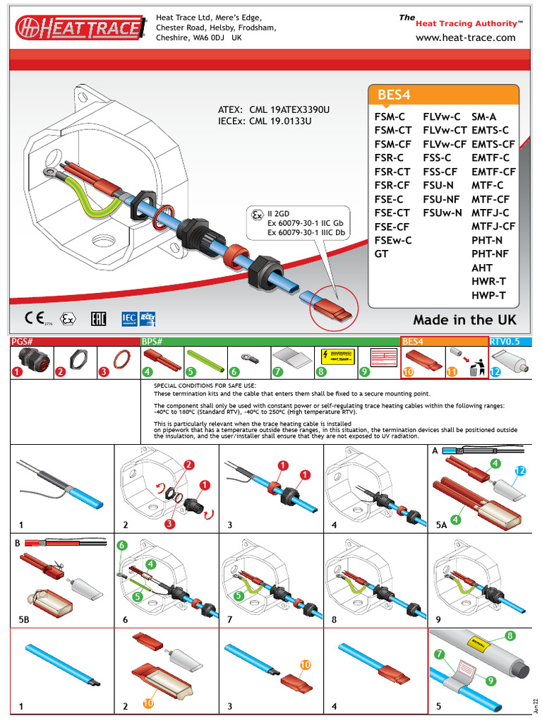 BES4 Instructions | PDF