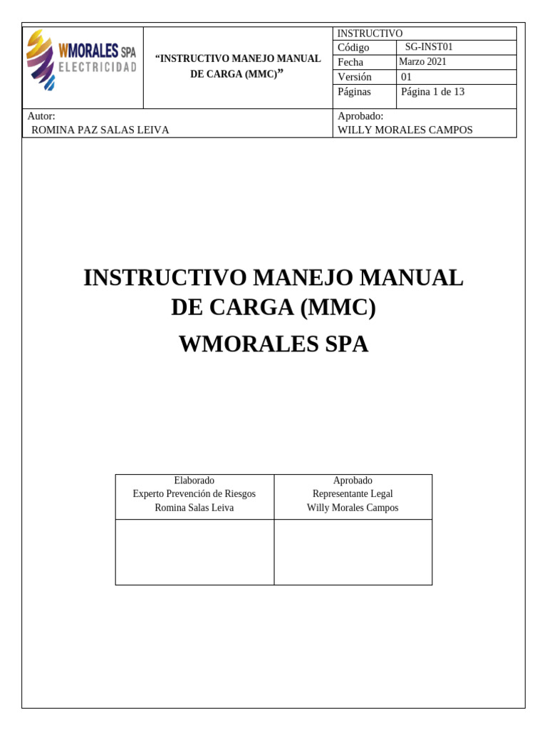 instructivo MMC | PDF
