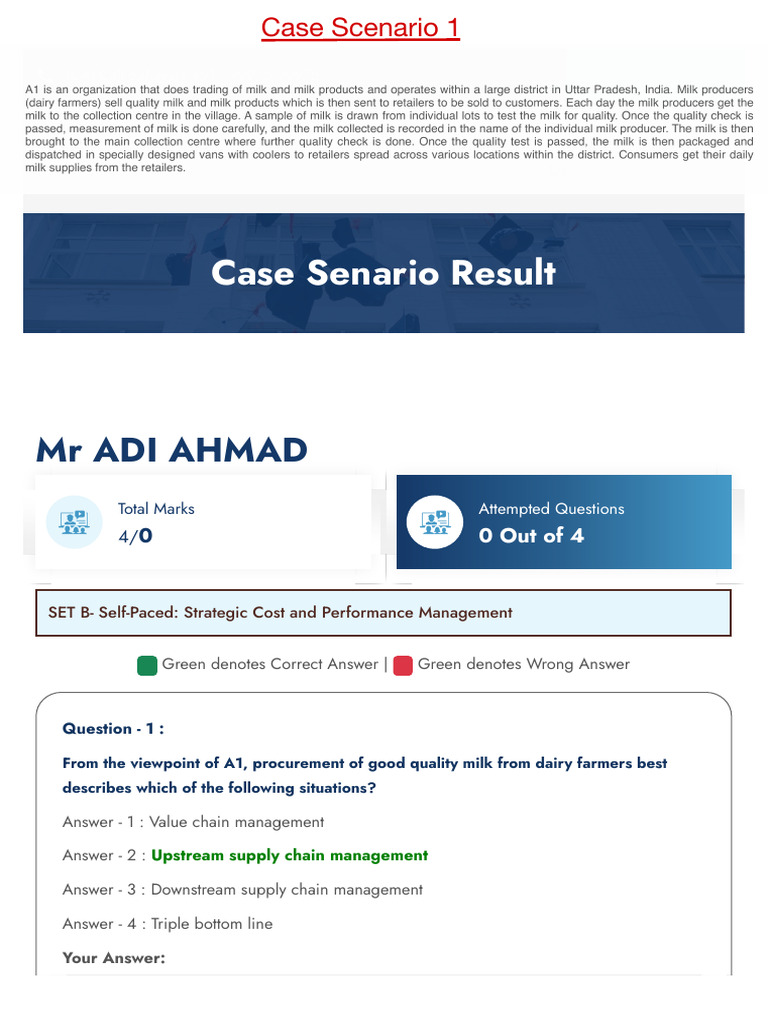 SPOM Set B (ICAI BoS Case Scenarios 1-37) | PDF