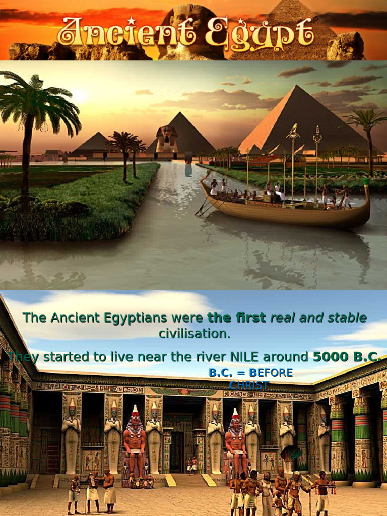 Ancient Egypt Pps Picture Stories - 116912 | PDF