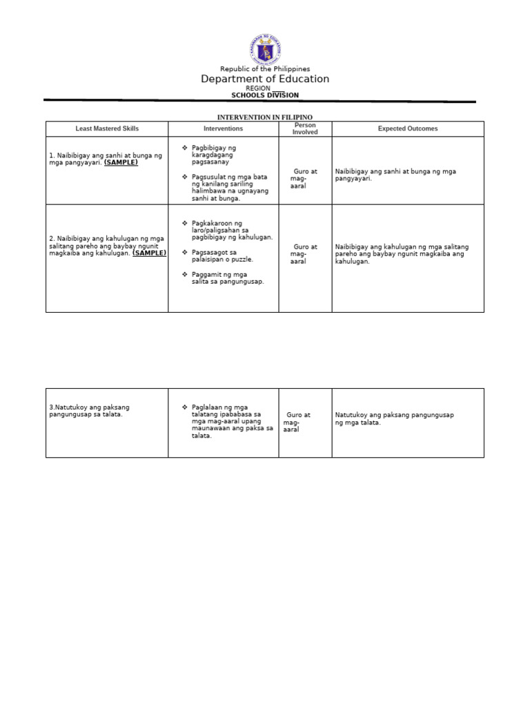 Reading Intervention | PDF