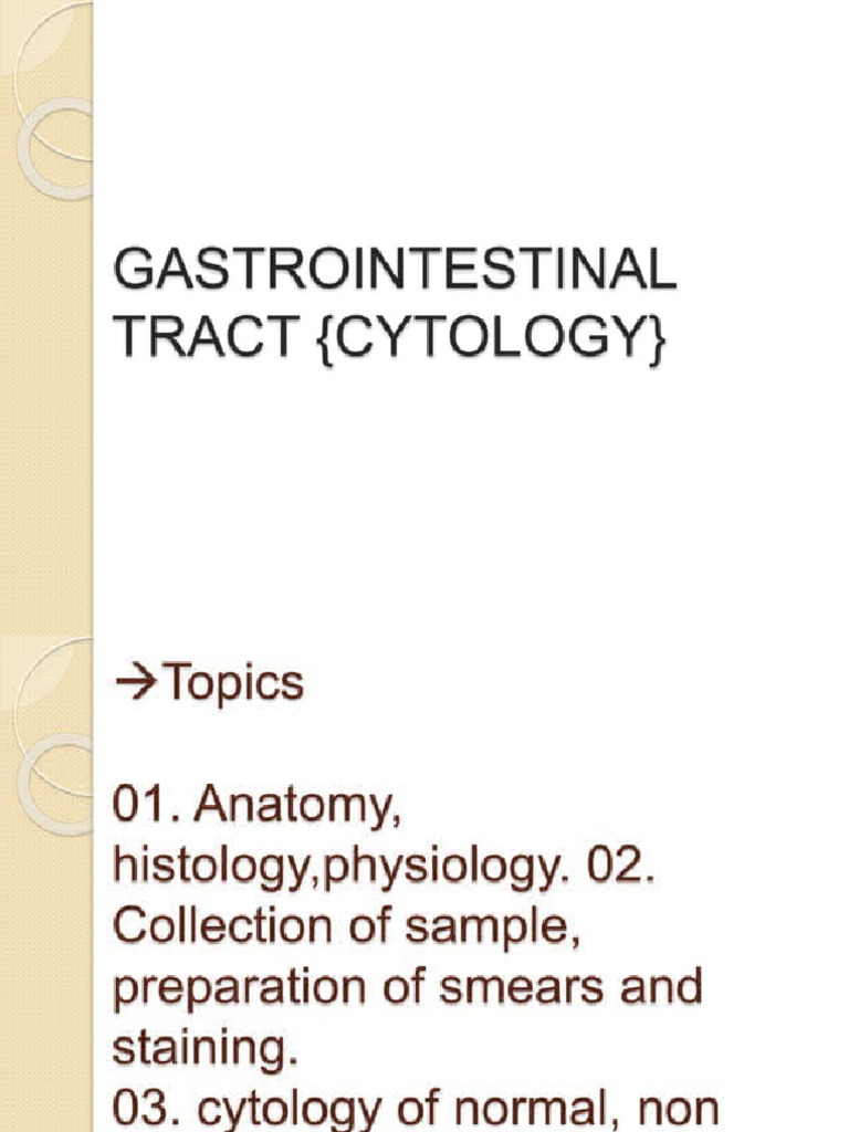 Git Cytologypptx 251789384 | PDF