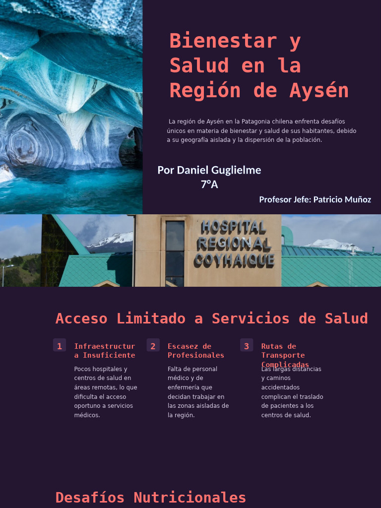 Bienestar y Salud en La Region de Aysen | PDF