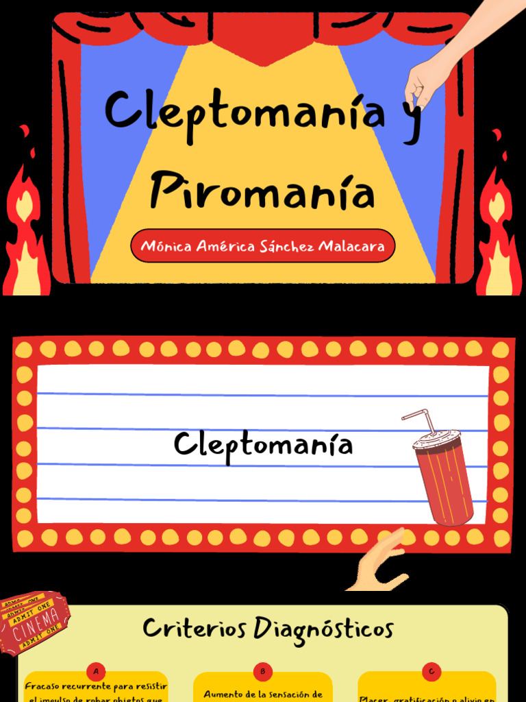 Trastorno Cleptomanía y Piromanía | PDF | Depresión (estado de ánimo ...