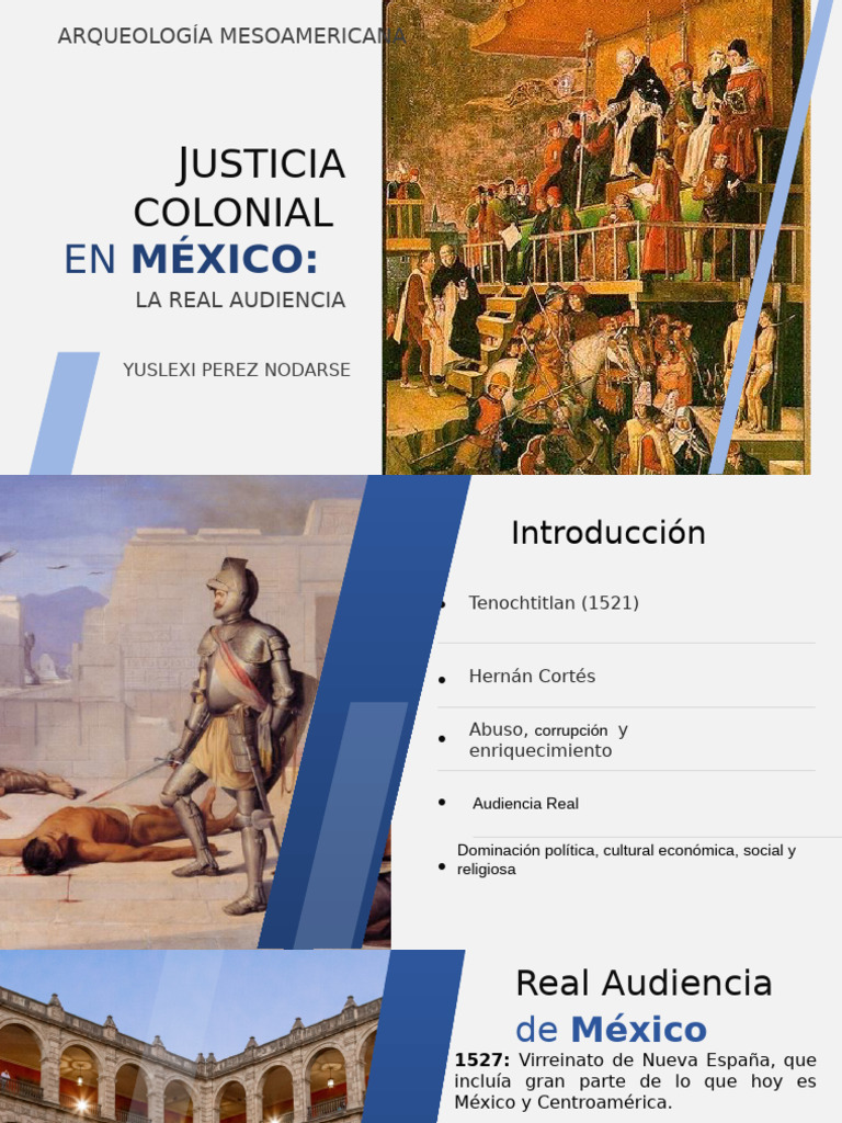 El Primer Tribunal Colonial en Mexico | PDF
