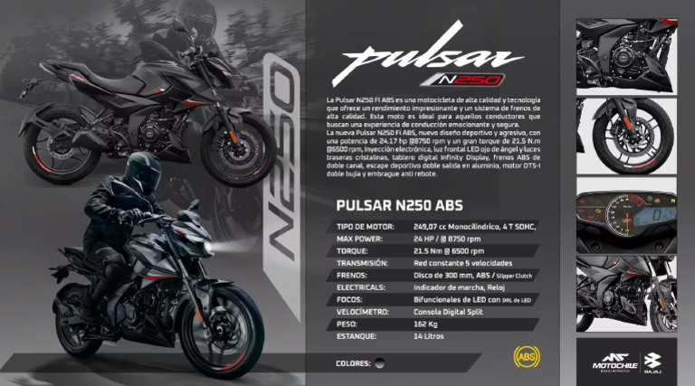 Brochure-Pulsar-N250-ABS | PDF