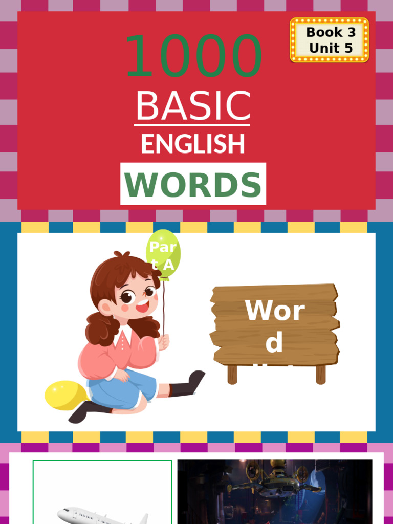 1000词 BOOK 3 UNIT 5 | PDF