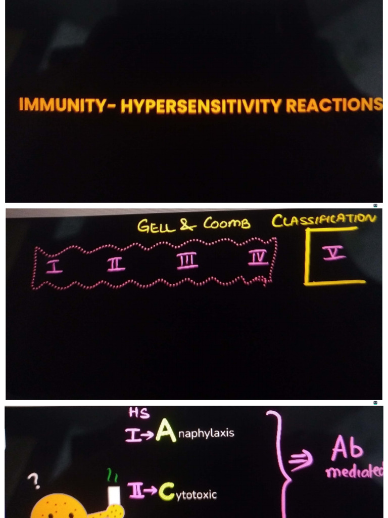 TYPES OF HYPERSENSITIVITY REACTIONS | PDF