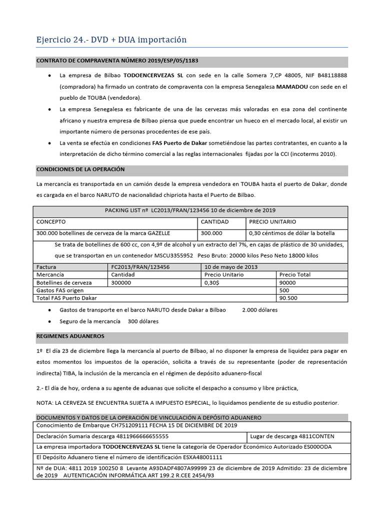 ejercicio 24 DVD | PDF