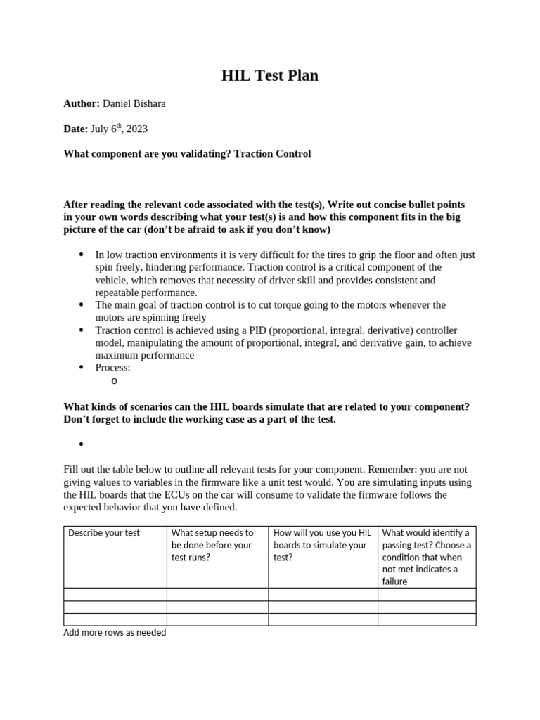 [ECU]_[COMPONENT]_HIL_Test_Plan | PDF