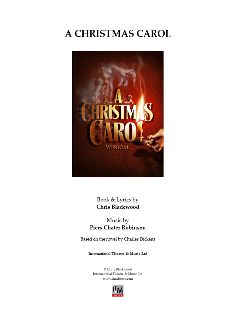 Christmas Carol English Script Extract | PDF
