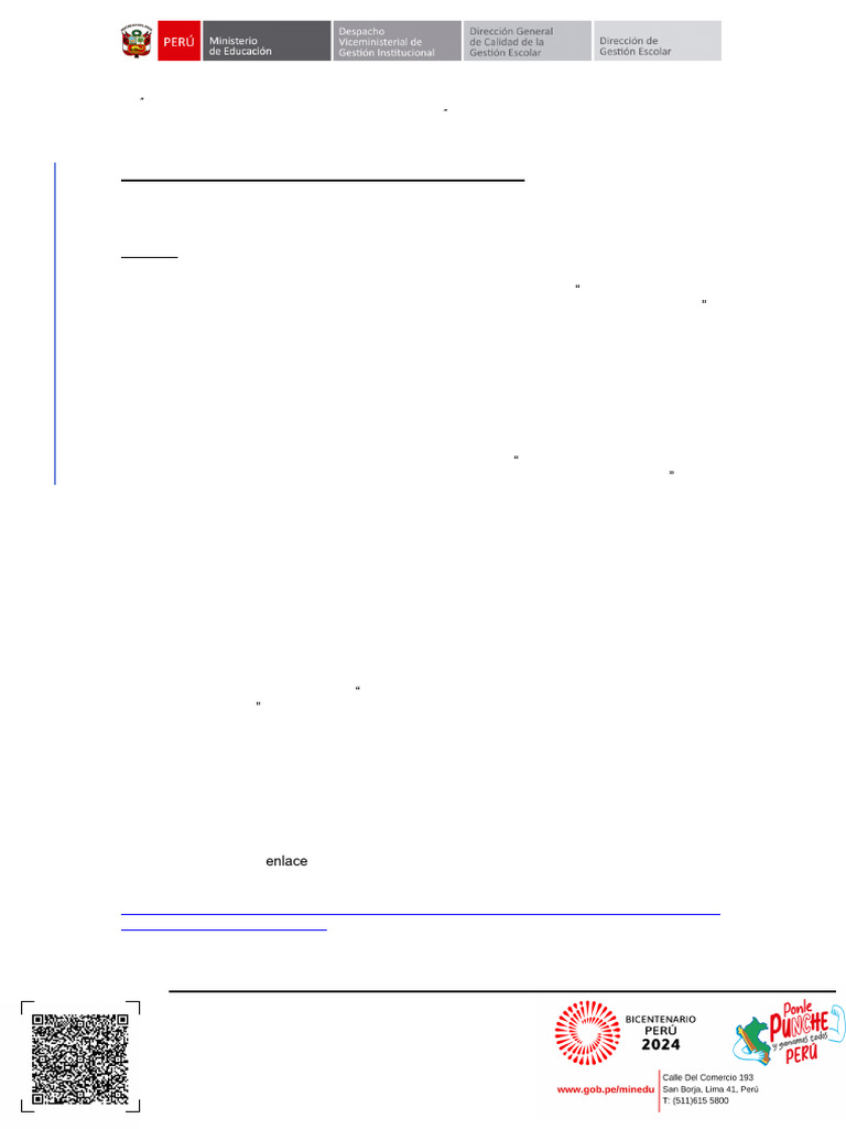 Oficio - Multiple 00096 2024 Minedu Vmgi Digc Dige | PDF