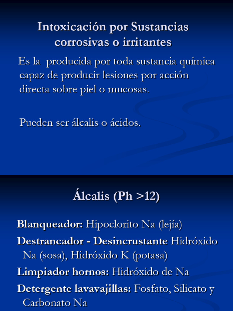 2,4 Cáusticos | PDF