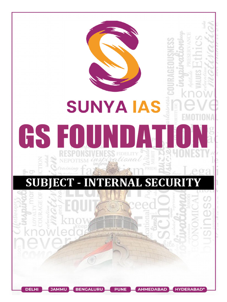 Internal Security All | PDF
