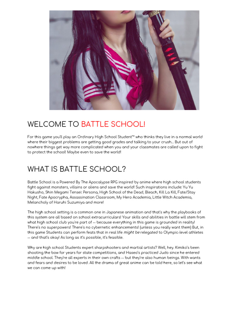 Battle School | PDF