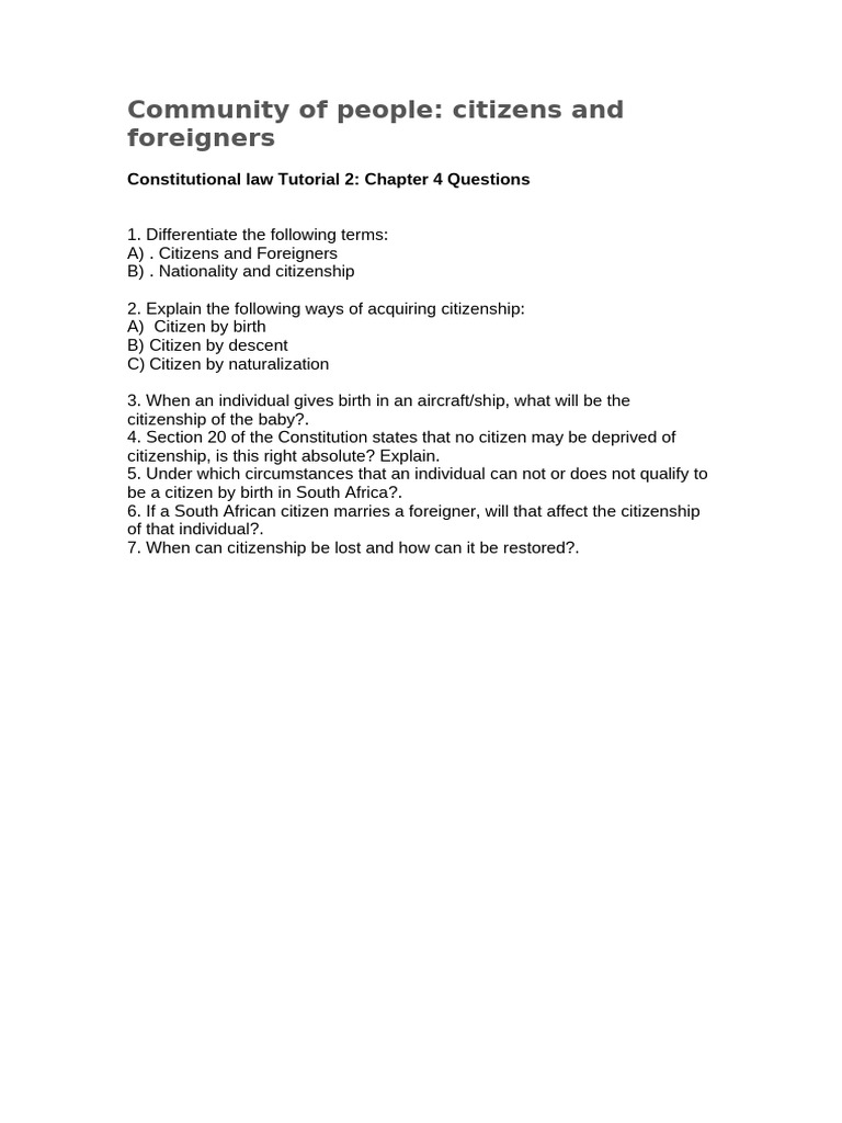 Community of People | PDF